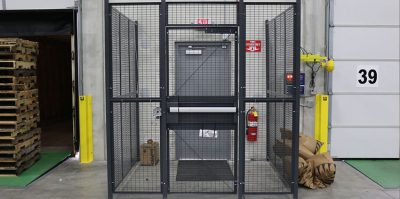 Secure Building Entrances With Wire Mesh Cages That Prevent ...