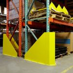 Mitigate Impact Forces On Uprights With Pallet Rack Column Guards ...